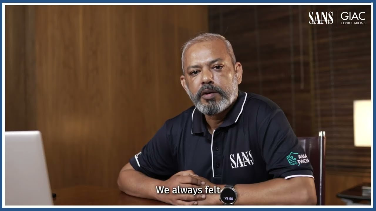 From Training to Impact: A SANS India Alumnus Speaks