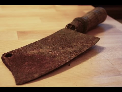 Watch a Rusted Knife Get a Second Chance