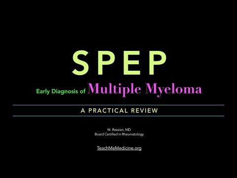 SPEP & Early Diagnosis of Multiple Myeloma: A Practical Review