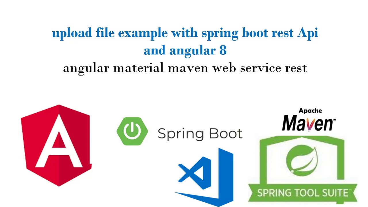 Upload file using angular and spring boot with code source