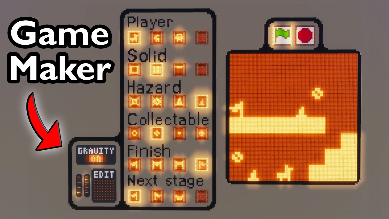 I Made a Redstone Game Engine!