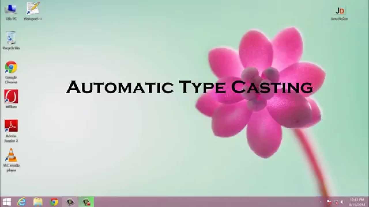 Java Tutorials- Type Conversion In Java ( Part 3)