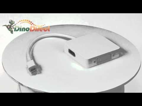 Mini DisplayPort to HDMI & DVI Cable from Dinodirect.com