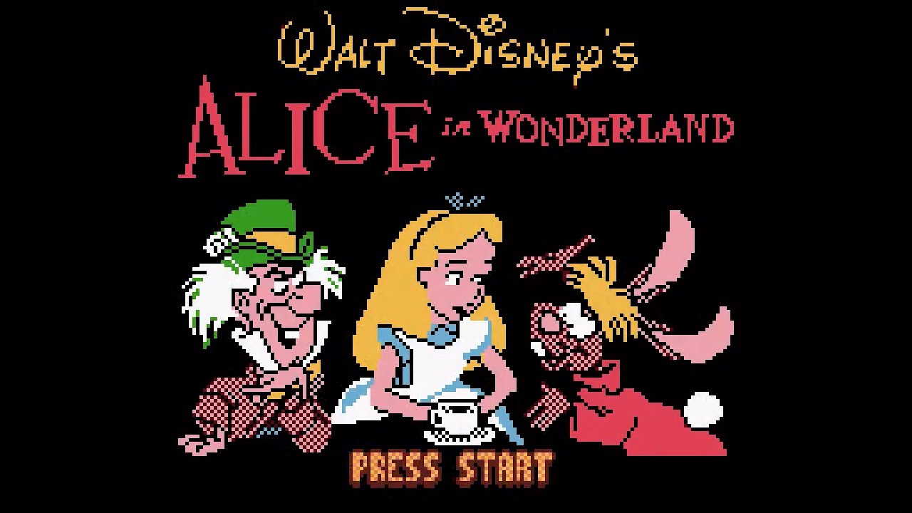 Game Boy Color Longplay [229] Alice in Wonderland (EU)