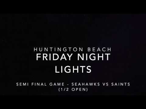 HBFNL - 1/2 Seahawks vs Saints - Semi Final HIGHLIGHTS!!