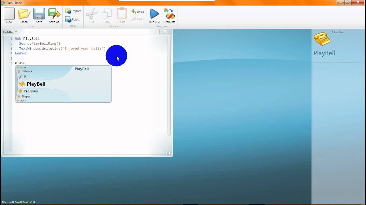 Small Basic Tutorial 10 - Beginner Level - Subroutines