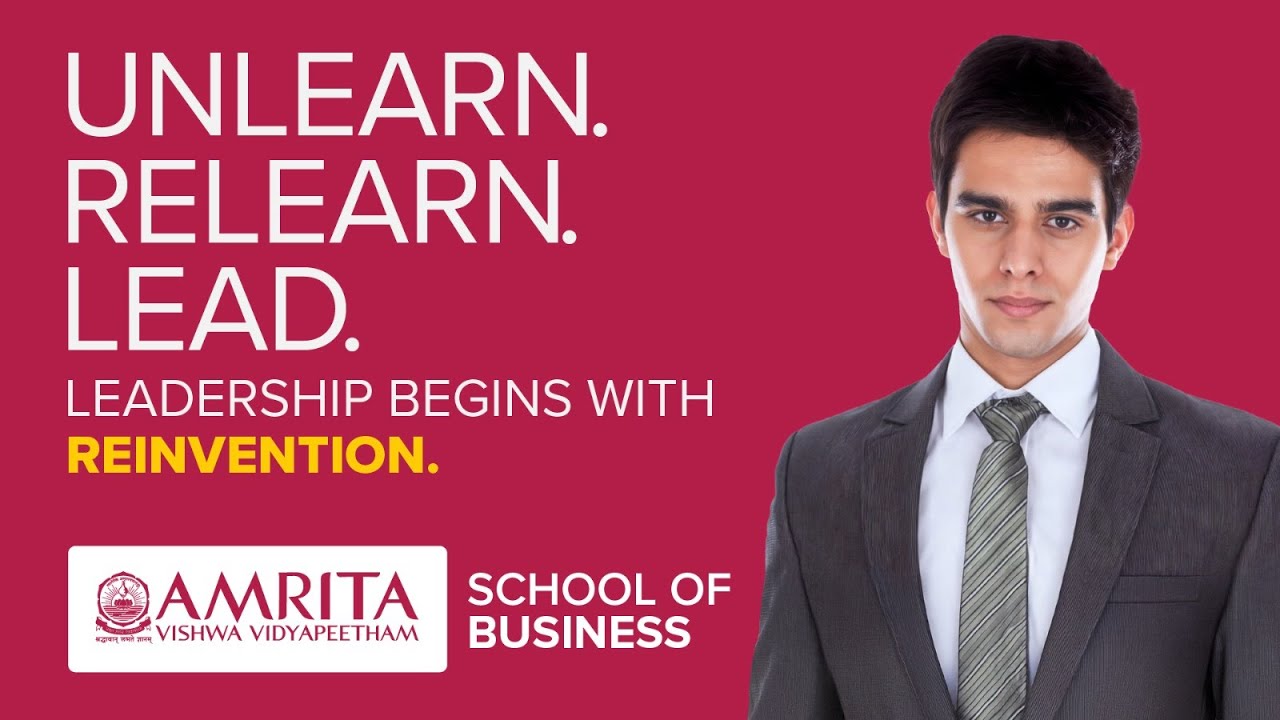 Amrita MBA — Lead with Purpose. Shape the Future.