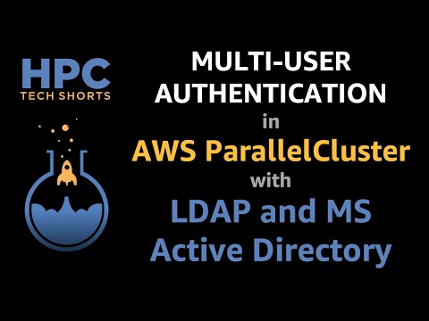 Multi-user in ParallelCluster with LDAP and MS Active Directory