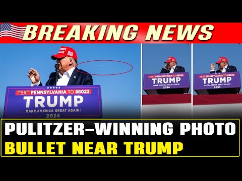 Pulitzer-Winning Photo: Bullet Near Trump