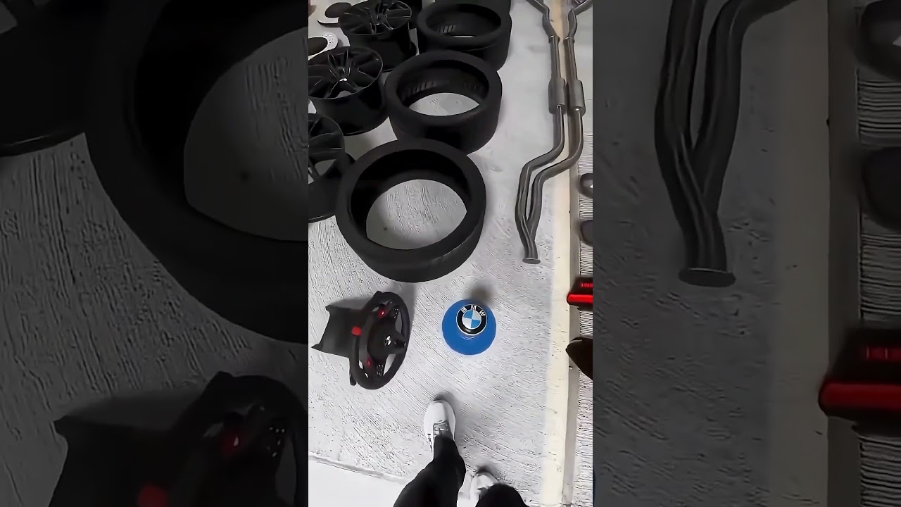 Secret BMW Logo Turns Into a Futuristic Robot Car 🤖🚗!