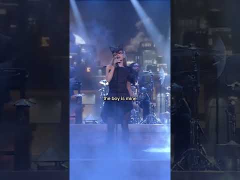 @ArianaGrande performs 'The Boy Is Mine' live for @fallontonight 🤩 #shorts