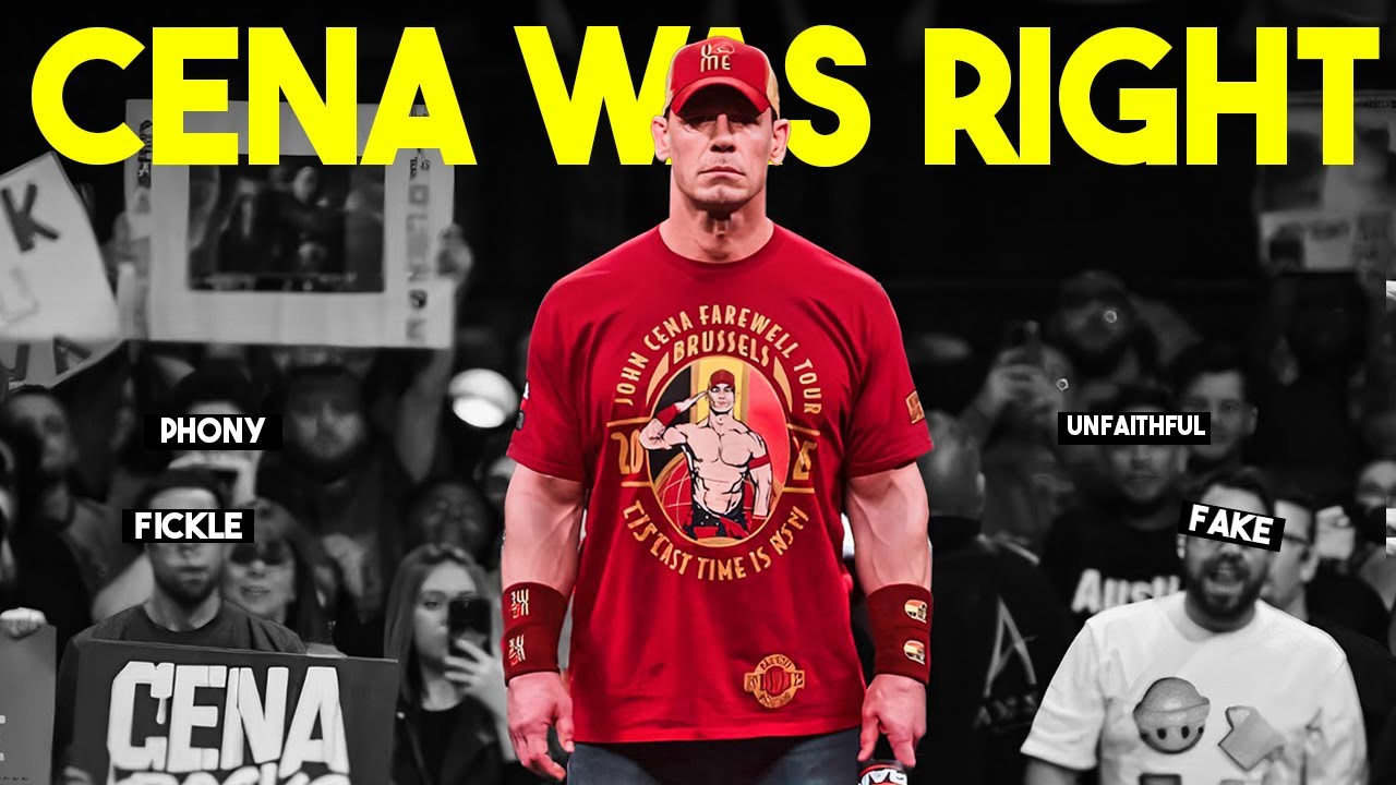 Why John Cena's WWE Heel Turn Was 100% JUSTIFIED