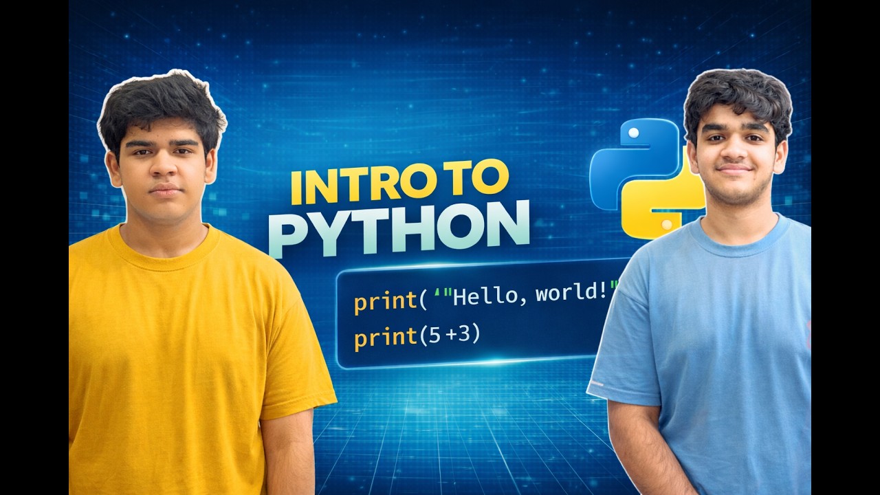 Learn Python from Scratch | Beginner Python Tutorial