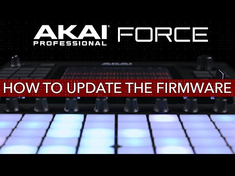 Akai Pro Force | Updating the Firmware