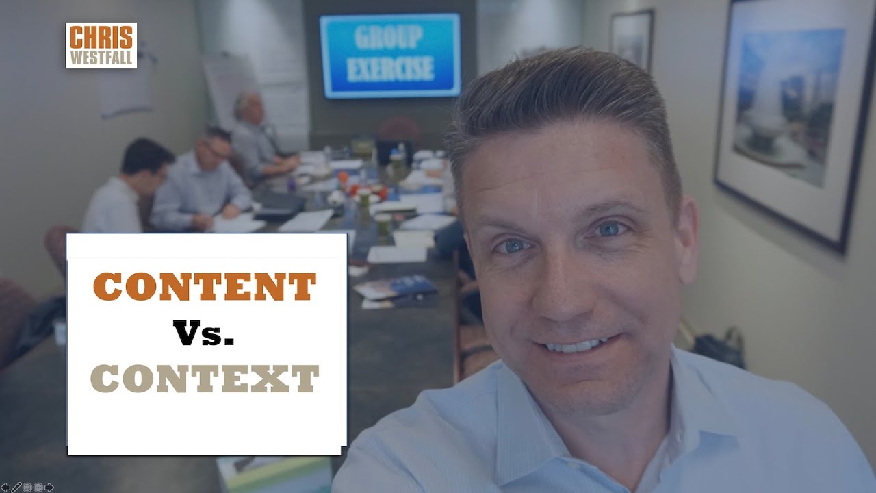 Content Vs Context – How To Present Ideas Convincingly By Thinking Things Through