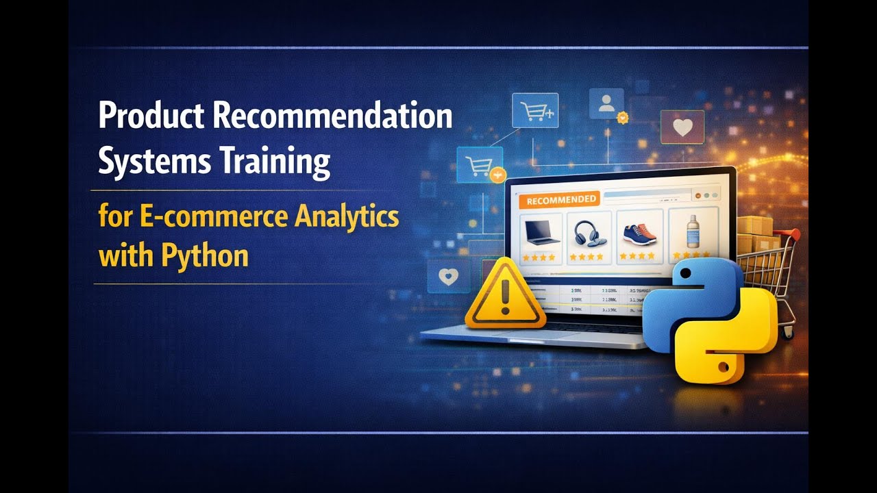 Product Recommendation Systems Training for E-commerce Analytics with Python
