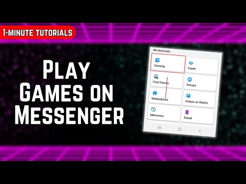 How to Play Games on Facebook Messenger | Messenger Games with Friends (2023)