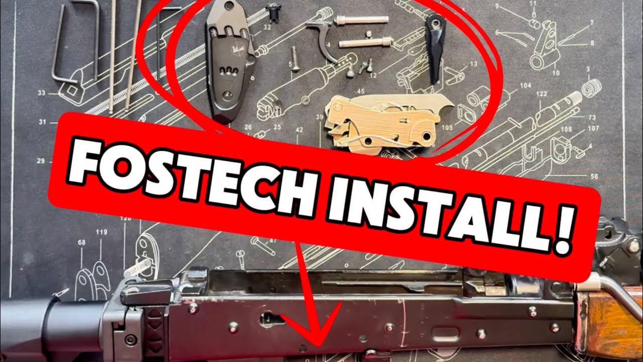 Fostech Echo AK Trigger Installation! MADE EASY!!!