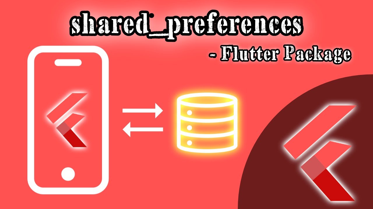 Saving Data Persistently with Flutter Package shared_preferences #Flutter #Dart #AppDevelopment