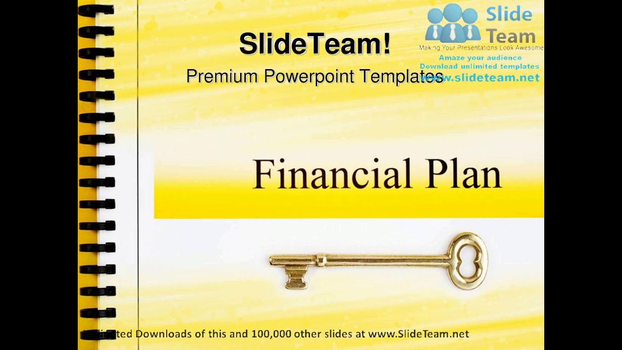Financial Plan And Golden Key Security PowerPoint Templates Themes And Backgrounds ppt layouts