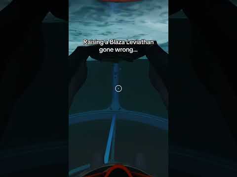 We tried the Blaza Leviathan in Subnautica #subnautica
