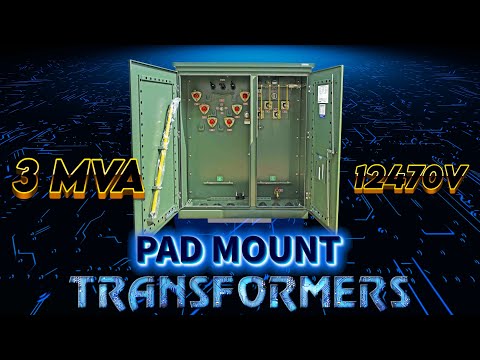 3 MVA Pad Mount Transformer - 12470V Delta Primary, 480Y/277 Wye Secondary - KNAN/Bell Green