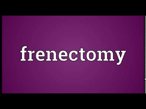 Frenectomy Meaning | Wordogram