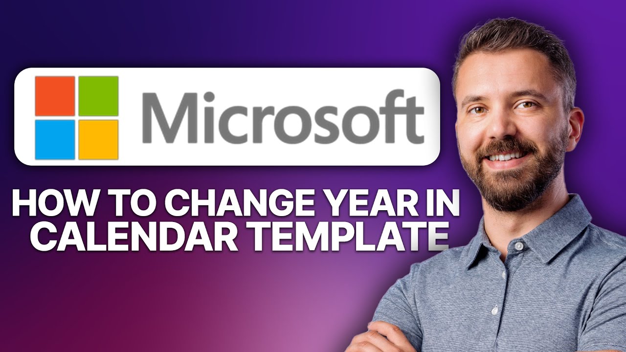 How To Change Year In Microsoft Word Calendar Template (2026 Updated Tutorial)