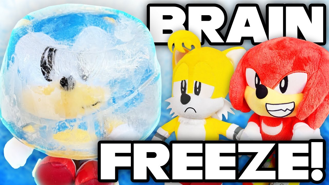 Sonic's BRAIN FREEZE! - SSC Plush