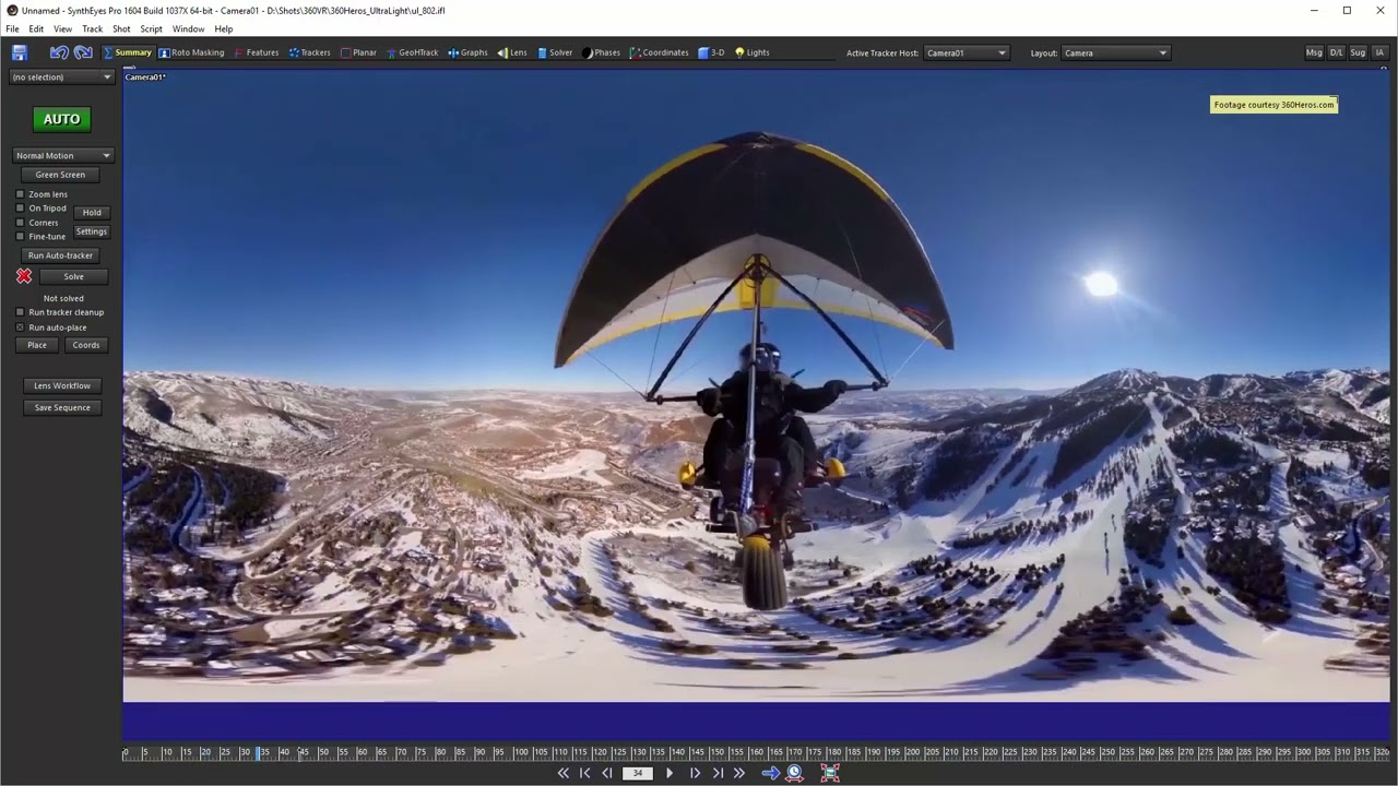 360 Vr Tutorial Part 1 With Syntheyes Introduction Boris Fx