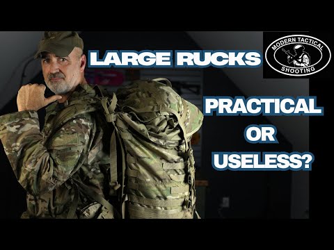 Large Rucks don't work in combat. How unrealistic training weighs down the modern soldier.