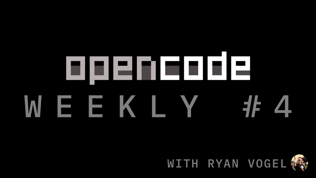 OpenCode Weekly #4 | Gobins, Github & Game Engines