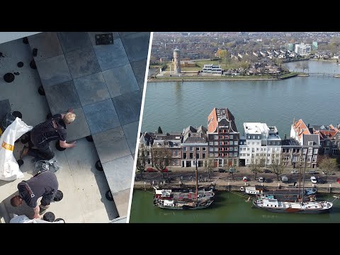 Keramische tegels op grote dakterrassen | Project van de maand | Maart 2022 - Zwijndrecht