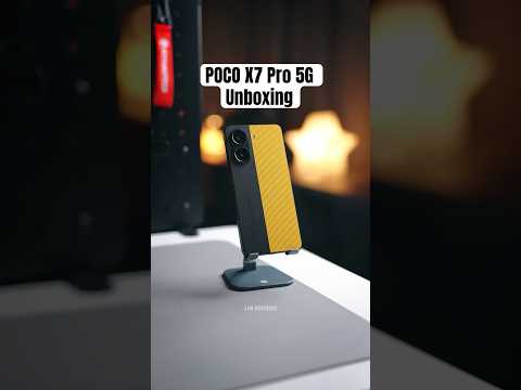 Unboxing the POCO X7 Pro 5G! Looks good! #pocox7pro #pocox7pro5G