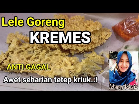 Cara membuat LELE GORENG KREMES, anti gagal, awet seharian tetep kriuk.