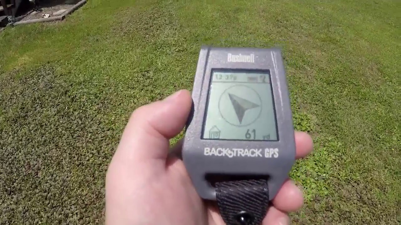 Bushnell Backtrack point 5 GPS for camping hiking fishing outdoors quick look & first impressions