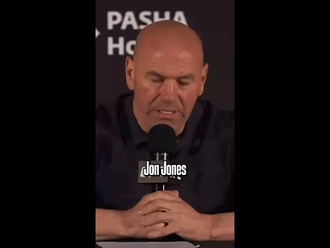 Dana White announces Jon Jones' retirement and Tom Aspinall as the new UFC heavyweight champion 😮