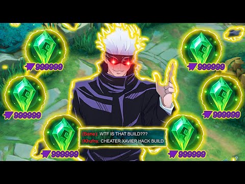GLOBAL XAVIER WTF ONE HIT BUILD! 200% DAMAGE HACK?π± (MUST TRY) | XAVIER BUILD AND EMBLEM 2025 | MLBB