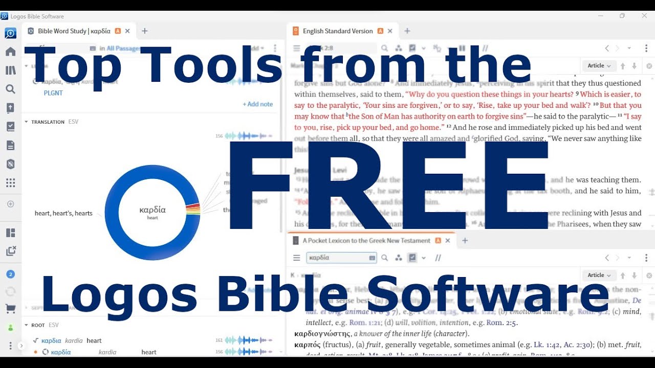 Overview Free Version Logos Bible Software: Top Features that will Transform your Bible Study