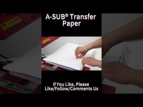 Transfer Paper | T Shirt Printing | Heat Transfer | T Shirt Transfer Paper | A-SUB® Paper#paper#diy