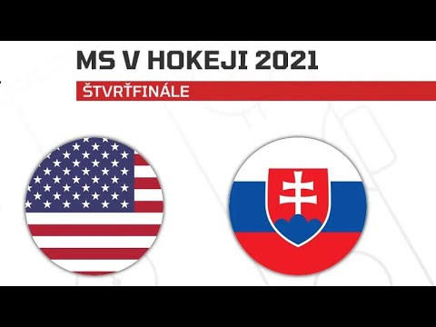 USA - SLOVENSKO | Čtvrtfinále MS v hokeji 2021