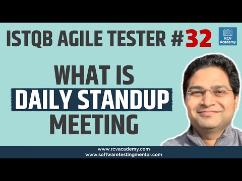 ISTQB Agile Tester #32 - What is Daily Standup Meeting