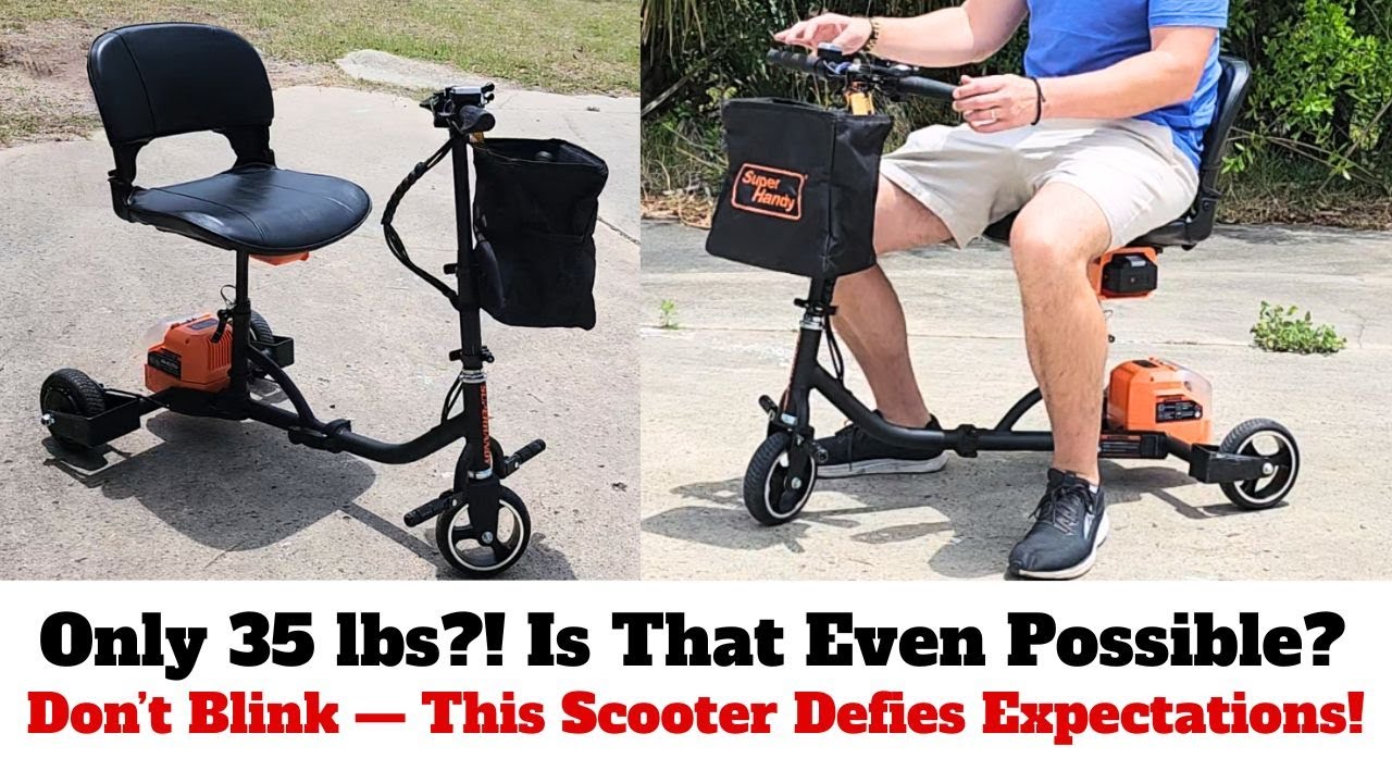 This 35 lb Scooter Is a Game Changer! 💥🛴 | SuperHandy Passport Review