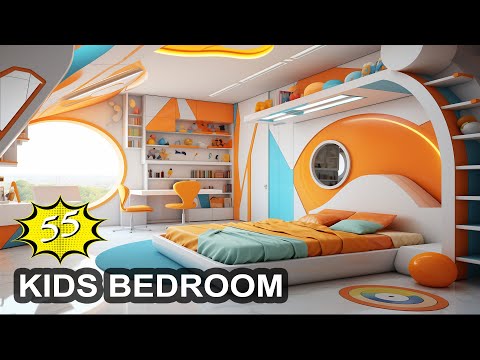 3D Render Inspiration: Creative Kids Bedroom Decor Ideas