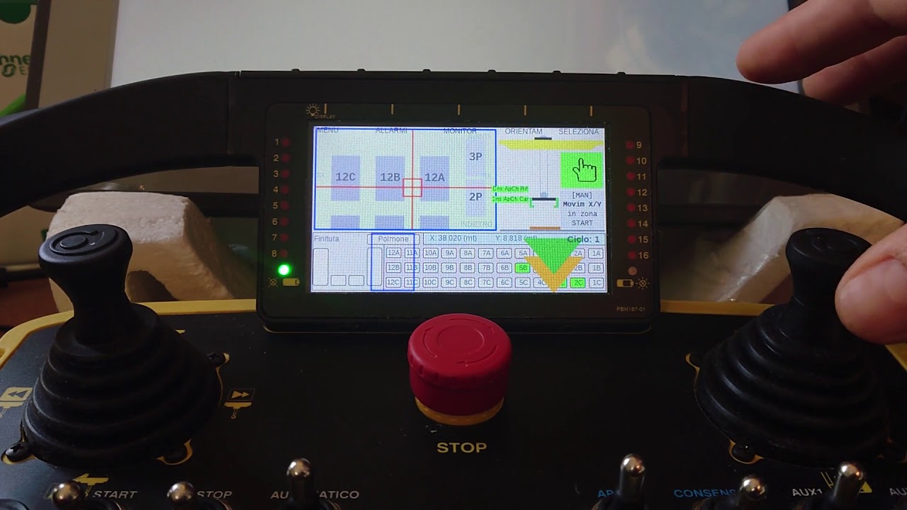 Radiocomando Autec Display 4,3