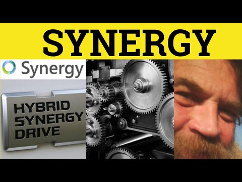 🔵 Synergy - Synergy Meaning - Synergy Examples - Business English