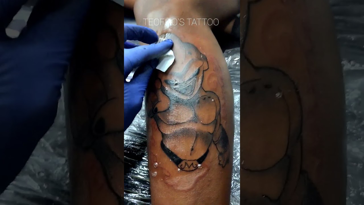 tattoo majinboo #dragonball #dragonballtattoo #tattooo #tatuajes #majinbuu #majinboo #teofilostattoo
