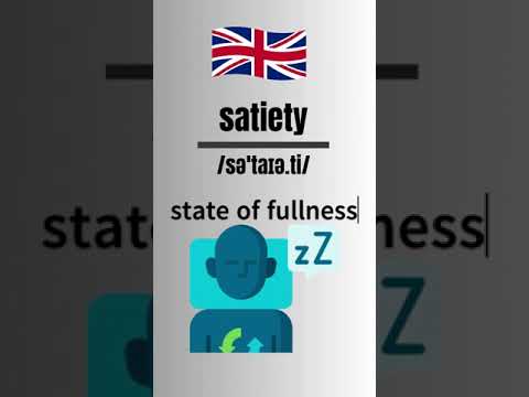How to Pronounce satiety in English-British Accent #britishpronounciation #britishaccent