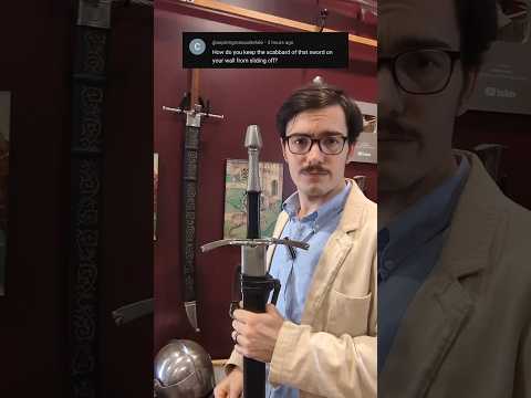 How do my scabbards stay on?