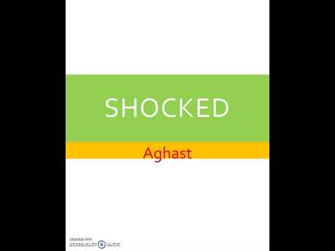 Shocked- Synonym / Learn English with Keerthy/ V93